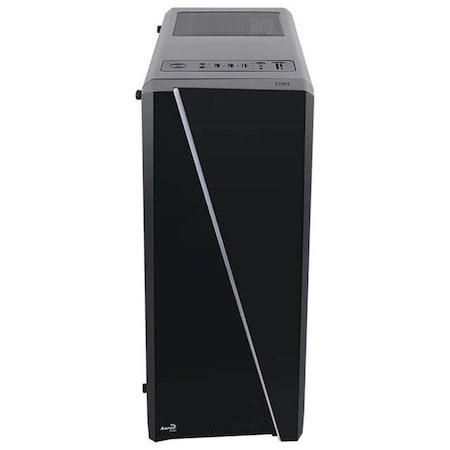 Aerocool Cylon RGB No Power Supply ATX Mid Tower with Window, Black ...